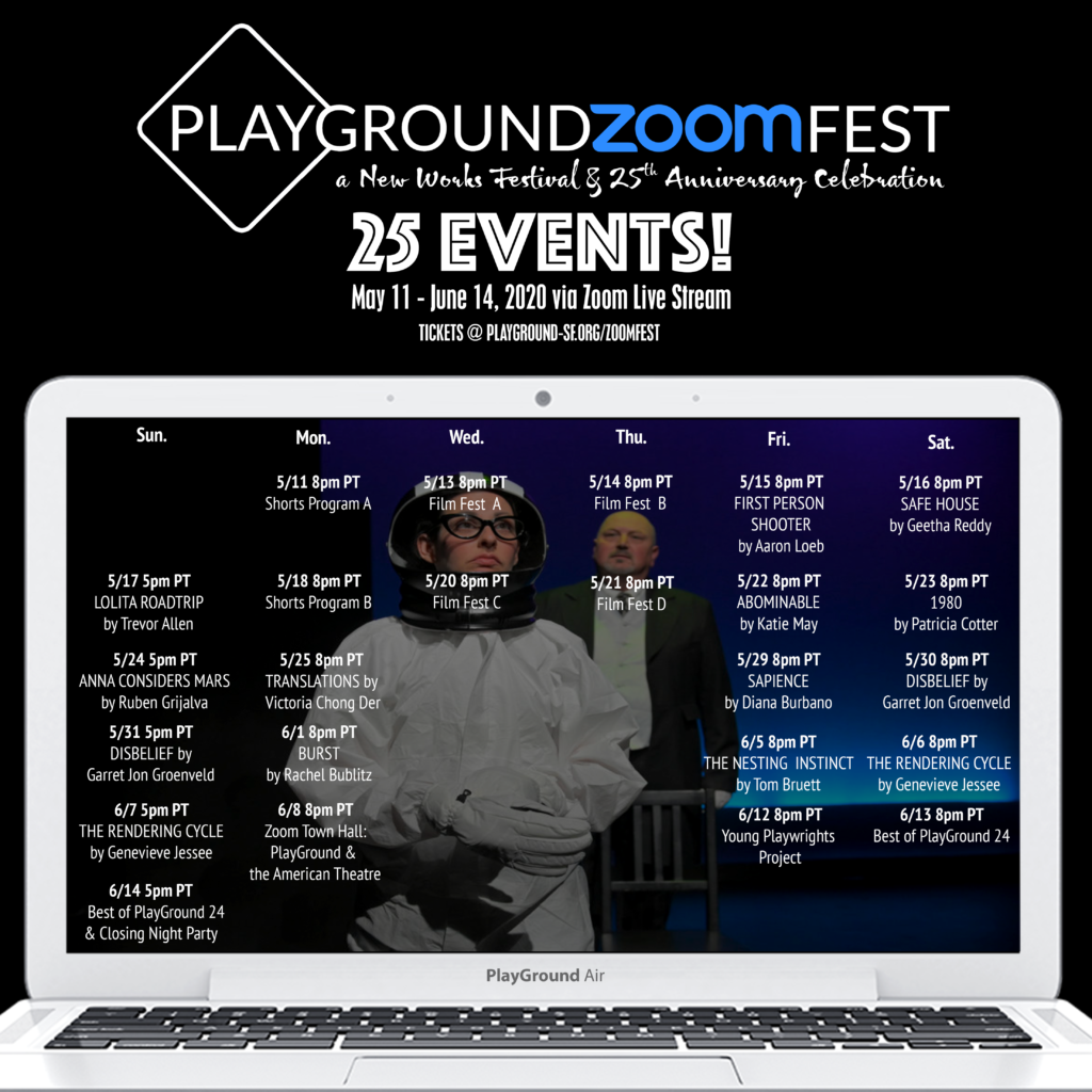 The PlayGround Festival Goes Digital! – PlayGround